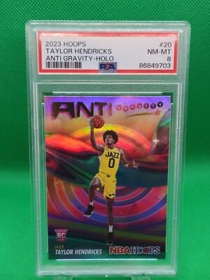 Taylor Hendricks Rookie card (RC) Anti-Gravity HOLO PSA 8 (POP 1) | eBay