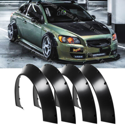 For VOLVO C30 C40 C70 S40 S60 S90 Fender Flares Wheel Arches Wide Body ...