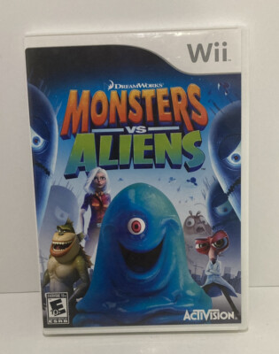 Monsters vs. Aliens (Nintendo Wii, 2009), Game in Box, Tested! 🎮 ...