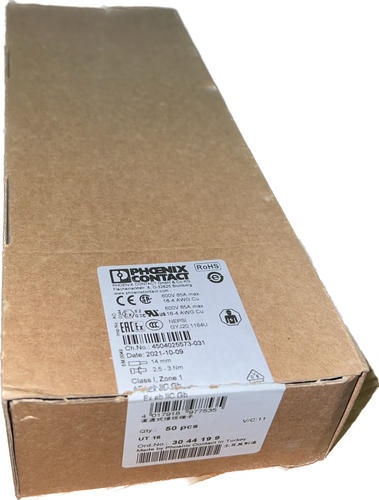 Phoenix Contact 3044199 Durchgangsreihenklemme, UT 16 ,grau 1VE=50 ...