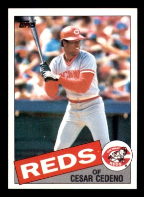 1985 Topps Baseball #54 Cesar Cedeno NM or Better *aa1 | eBay