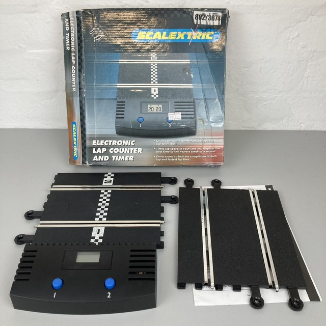Scalextric Electronic Lap Counter and Timer C8045 Classic Track for ...