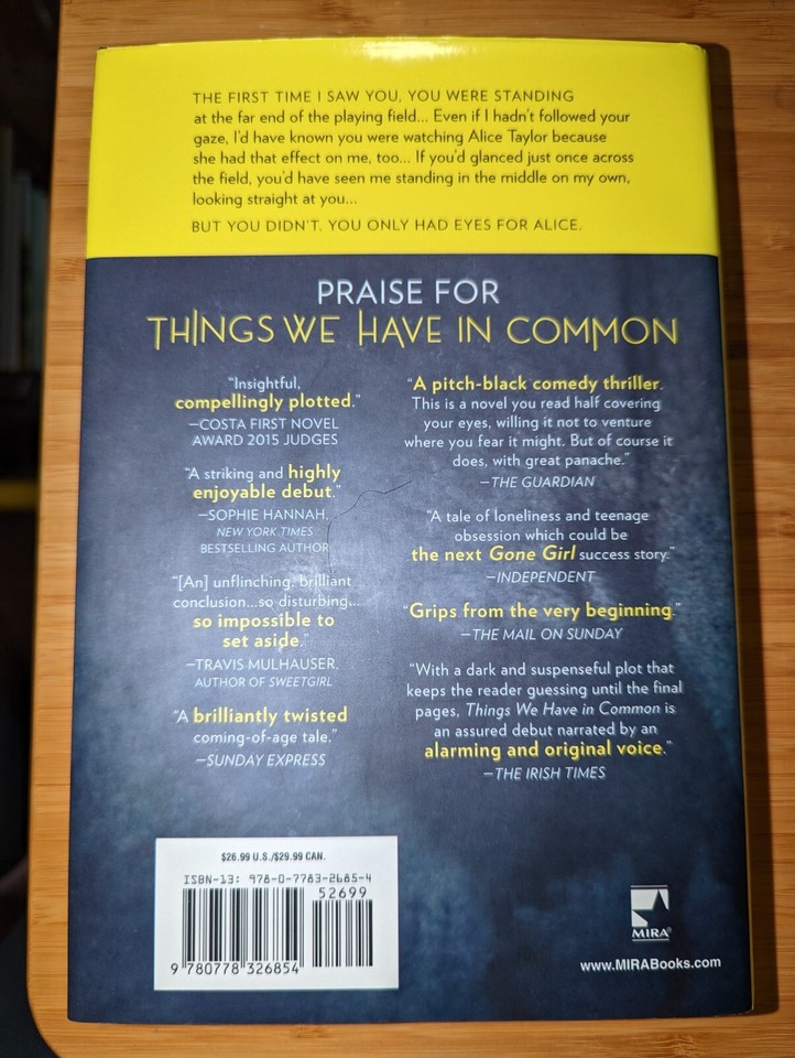 Things We Have in Common - Hardcover By Kavanagh, Tasha - GOOD ...