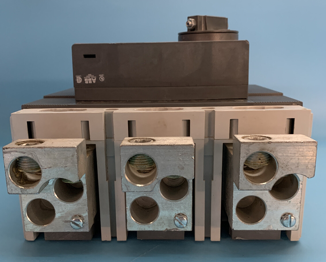 ABB T6L600TW 600 A CIRCUIT BREAKER TMAX T6L 800 FRAME 600V 3P ...