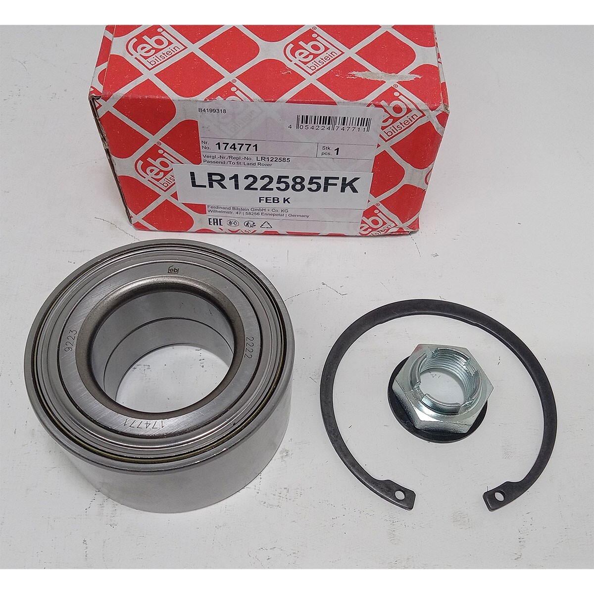 LAND ROVER WHEEL HUB BEARING LH RH DISCOVERY RR VELAR DEFENDER LR122585 ...