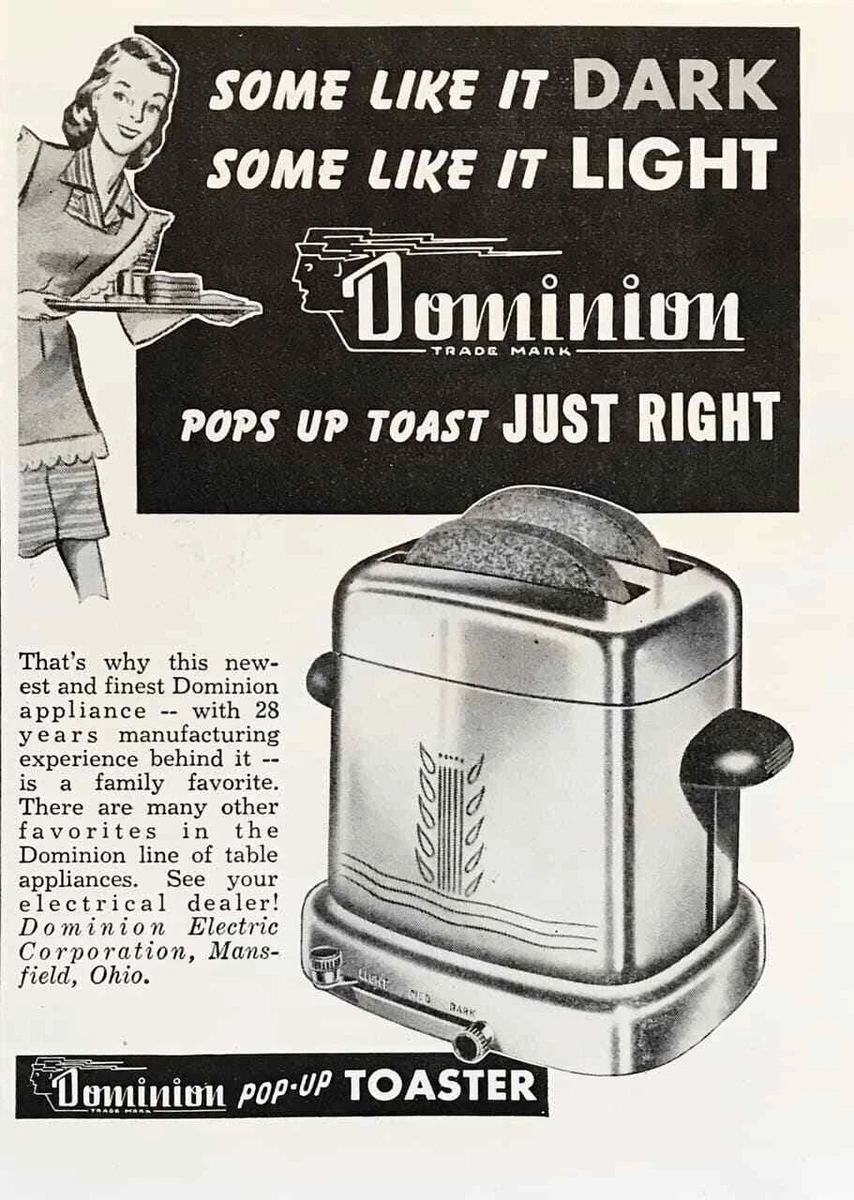 1920s Pop Up Toaster