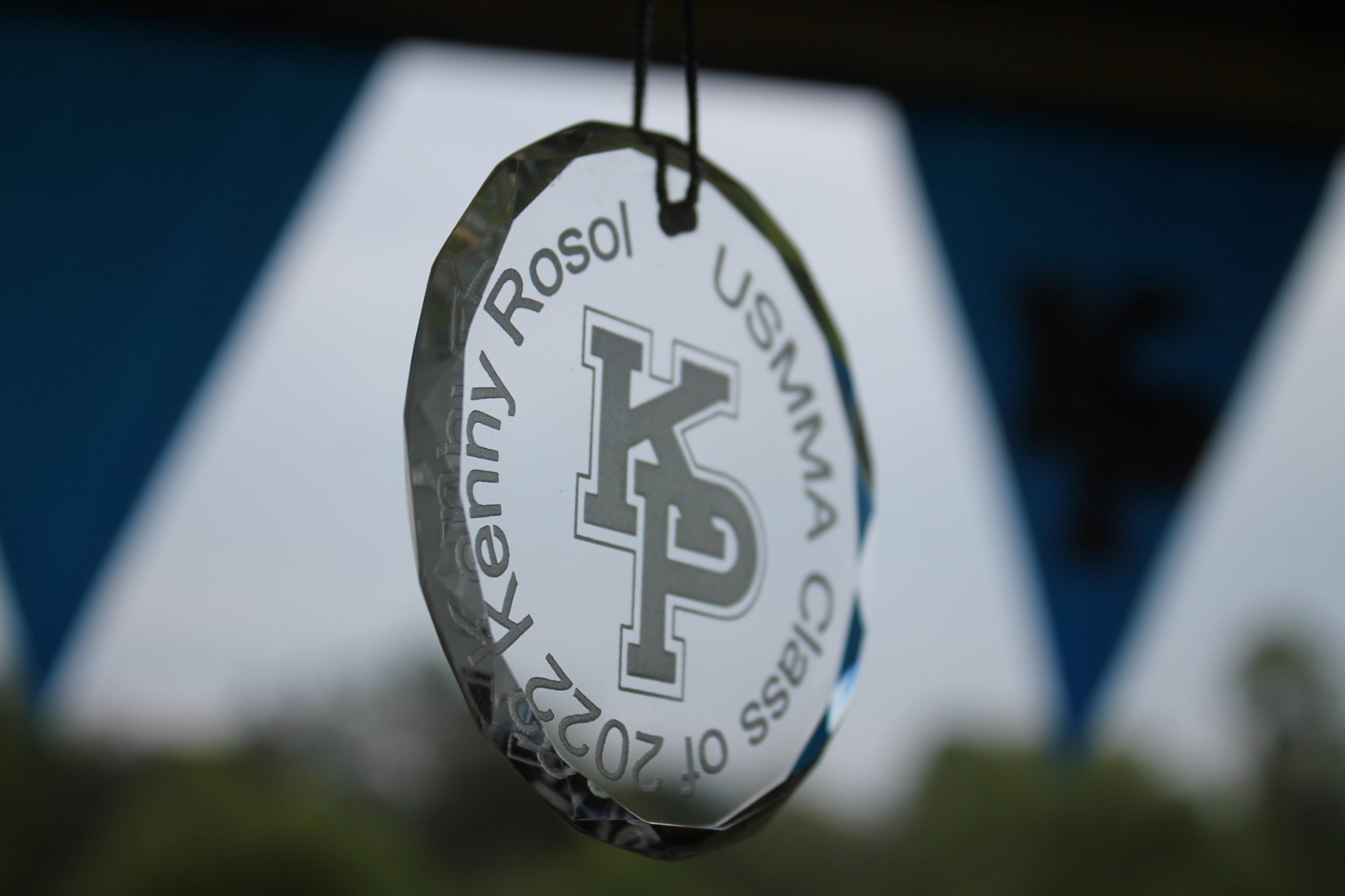 USMMA US MERCHANT MARINE ACADEMY CUSTOM CRYSTAL ORNAMENT KP ACTA NON ...