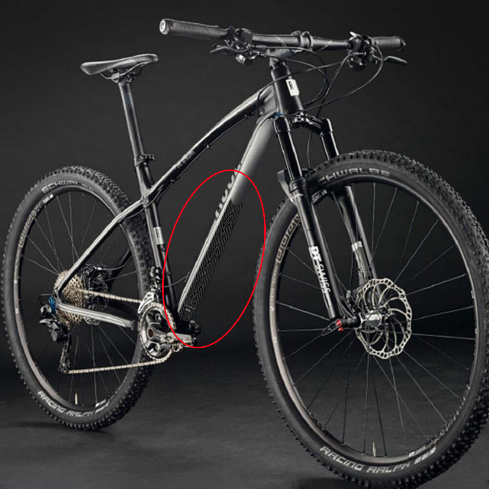 Bicycle Chain Protective Sticker Anti-scratch Sticker (Stripes) | eBay