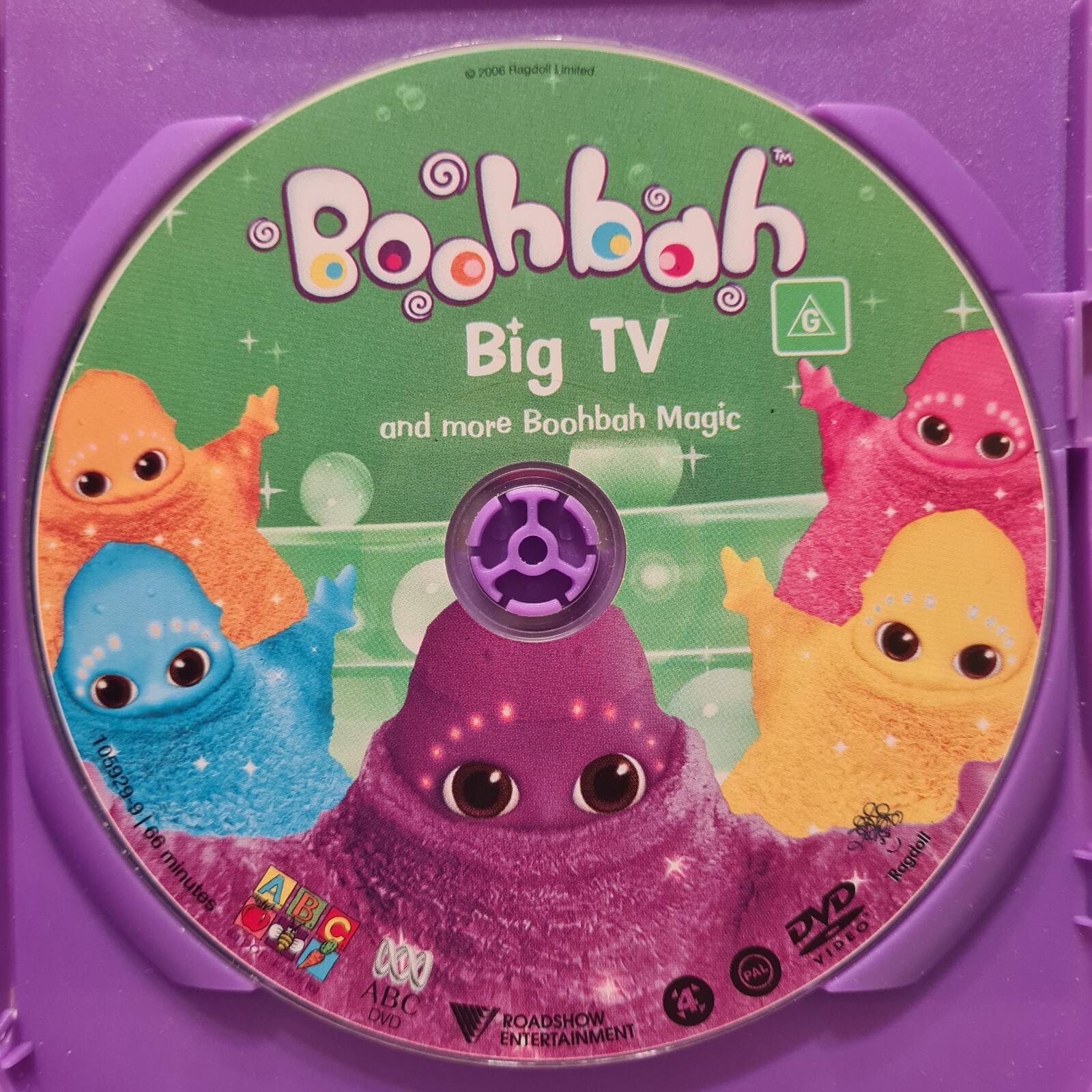 Boohbah Big TV & More Boohbah Magic DVD Children's ABC TV Series RARE 3 ...