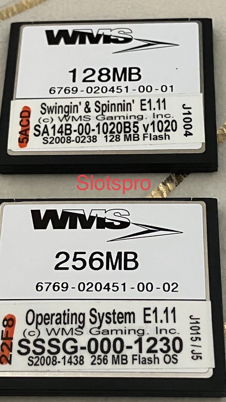 WMS BB1 Slot Machine Software Game Swinging & Spinning Slot Software | eBay