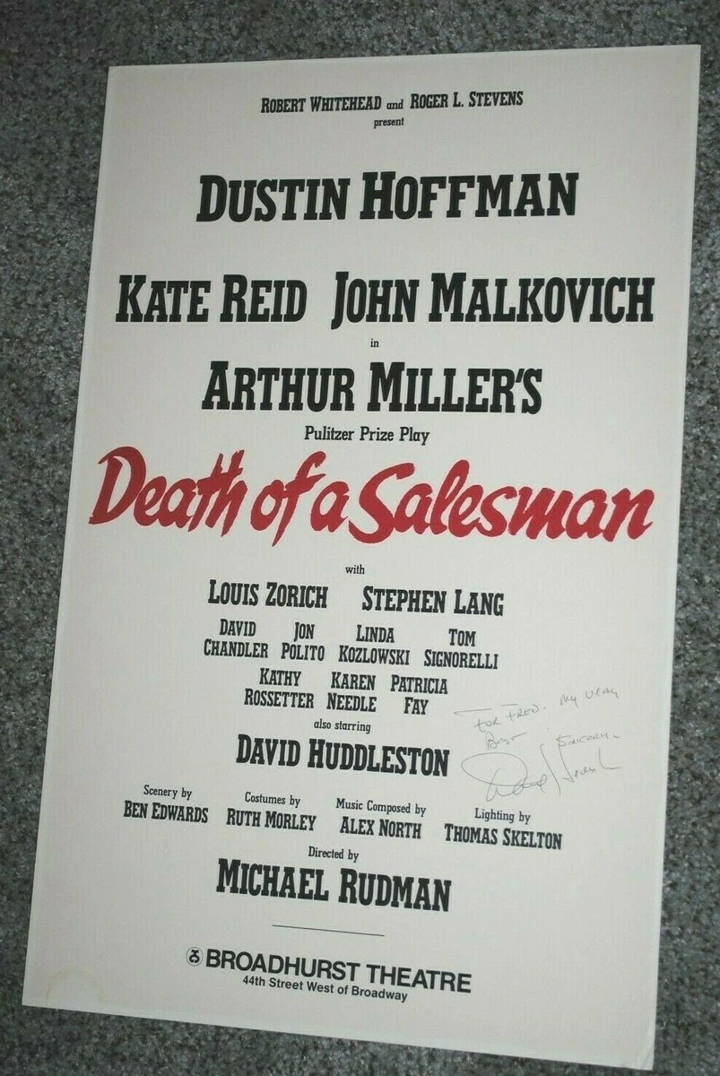 Death Of A Salesman Play Poster
