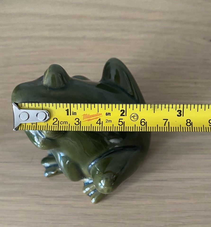 Vintage Ceramic Frog Beautiful Glaze Excellent Condition Sweet Face ...