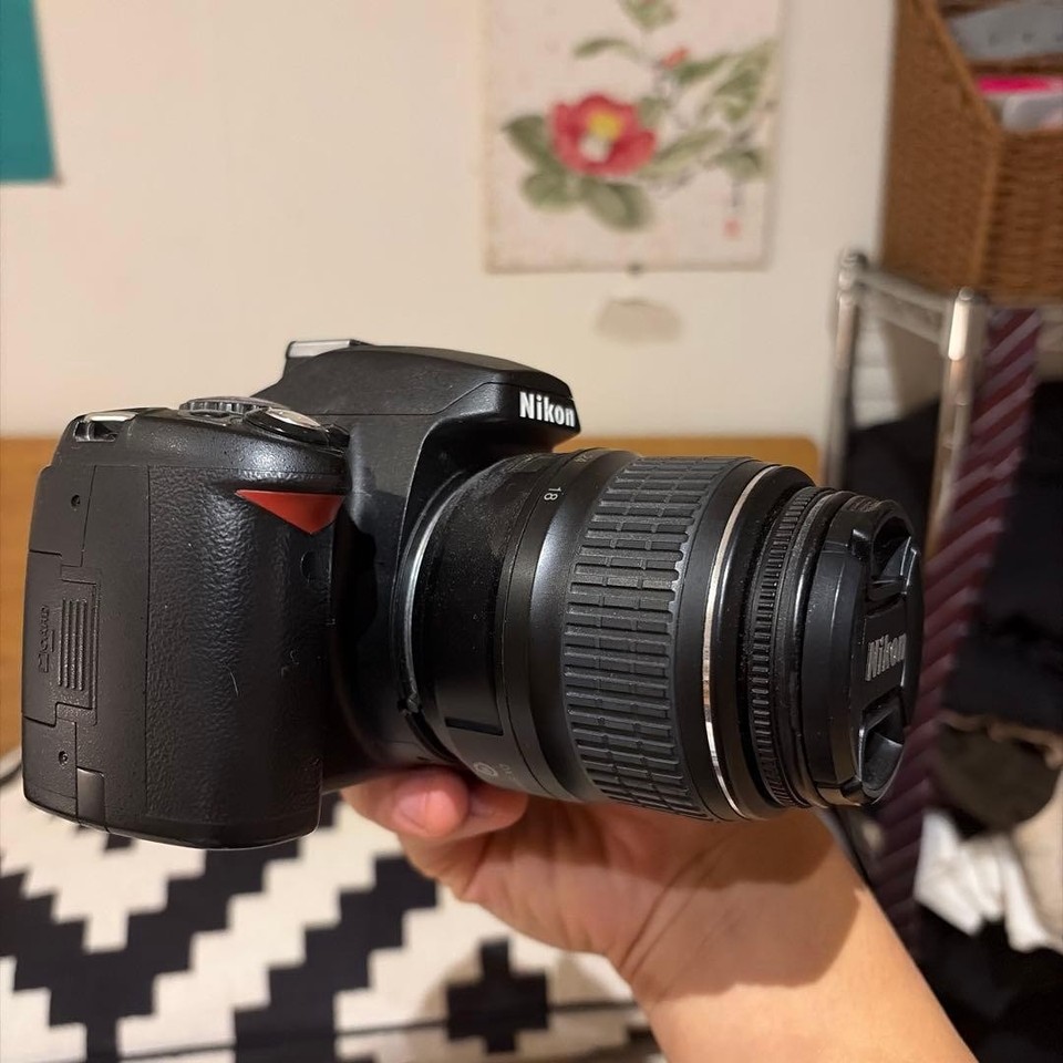 Nikon D3200 Digital SLR Camera with Standard Zoom Lens Black Tested | eBay