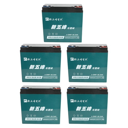 5pc 12V 20AH Battery 6-DZM-20 6-DZF-20 6-DMF-20 for 60V Motor Scooter ...