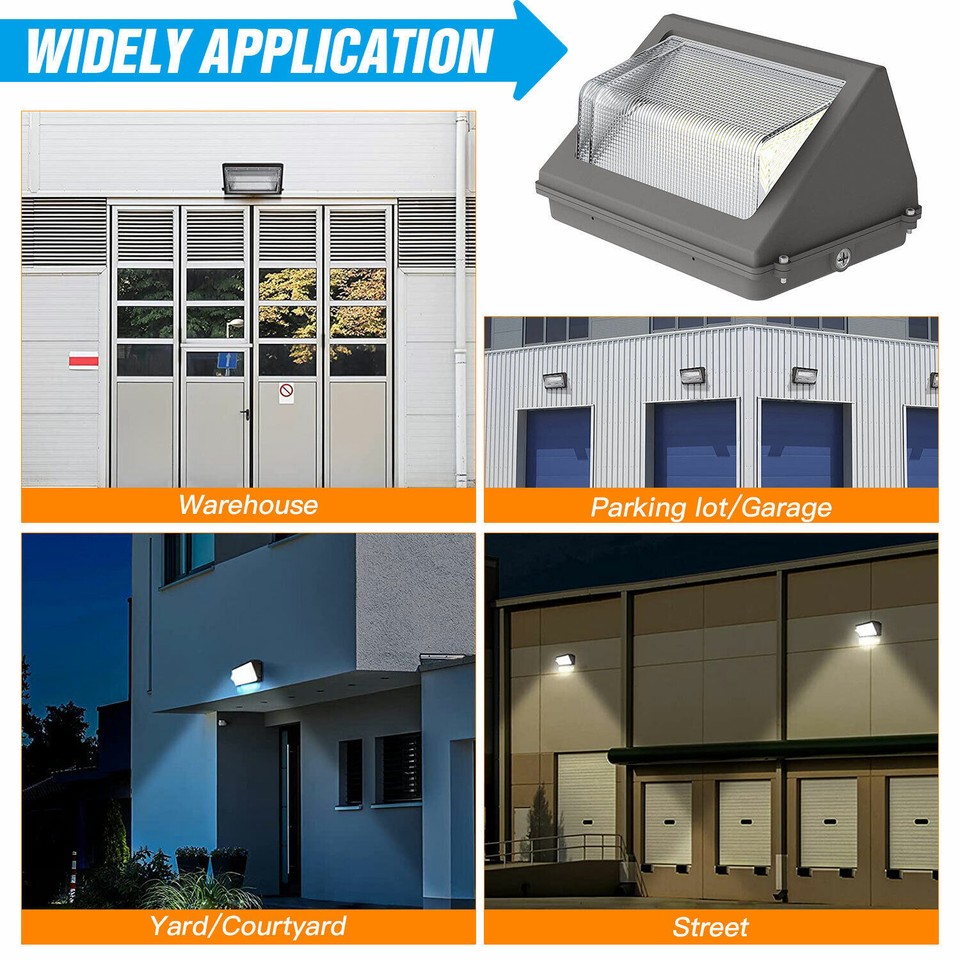 LED Wallpack Light Outdoor Security Wall Mounting Wall Pack Light ...