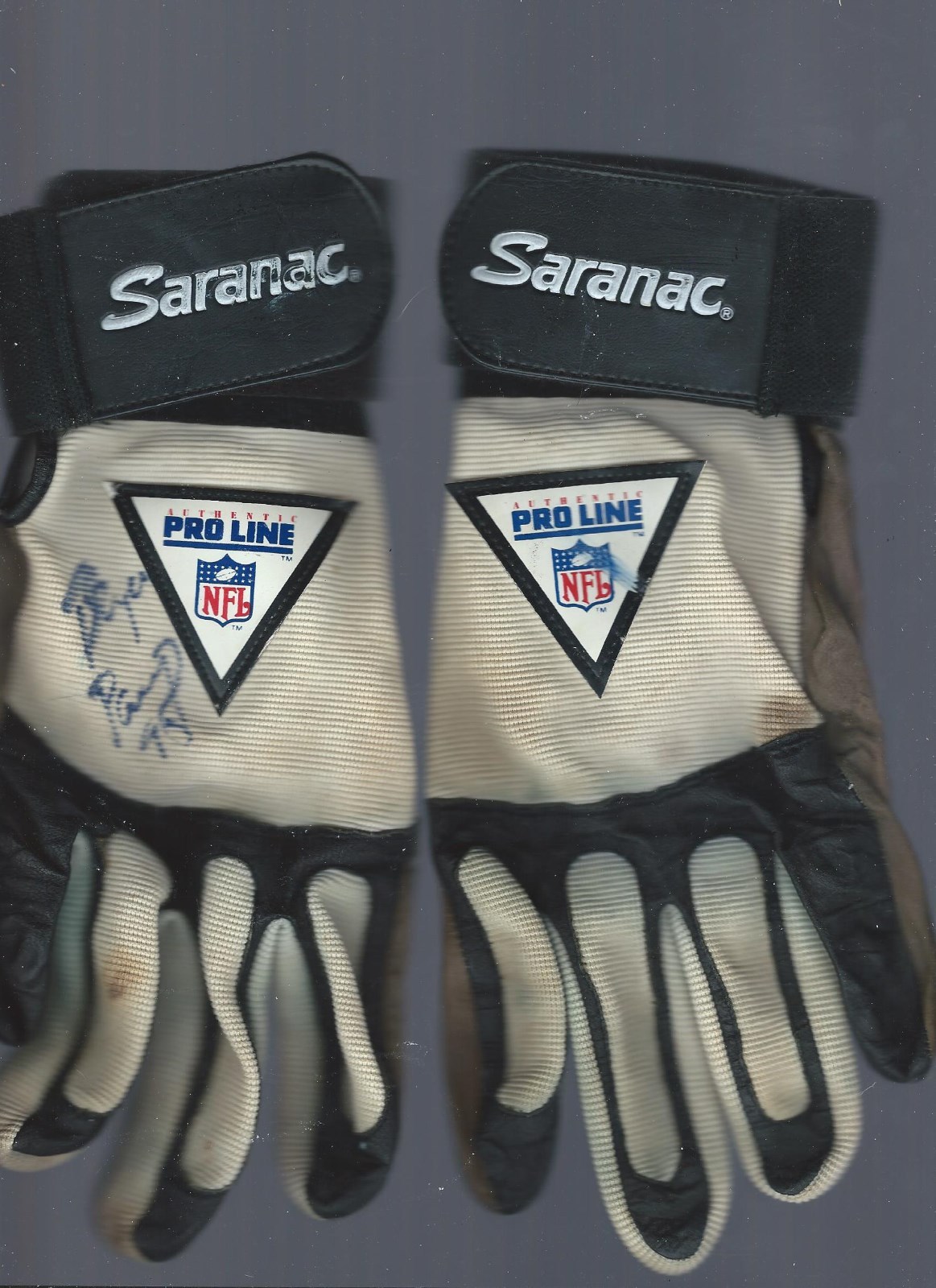 Bryce Paup Green Bay Packers Game Used Signed Autographed Gloves COA ...