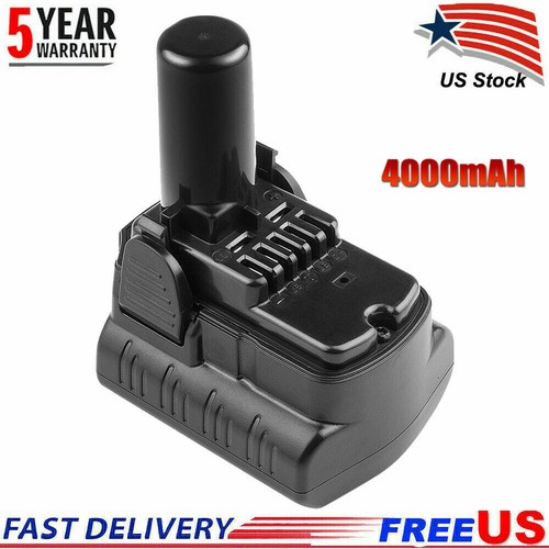 10.8V/12V 4.0AH Li-ion Battery For Hitachi BCL1015 BCL1015S 331065 ...