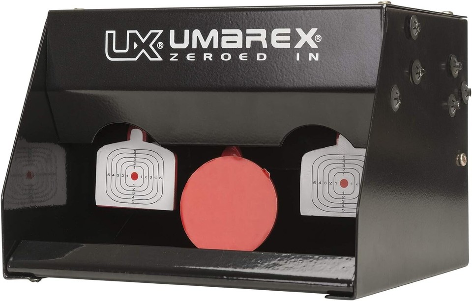 Trap-Shot Flip Up Steel Targets BB Pellet Air Gun In-Outdoor Rifle Ammo ...