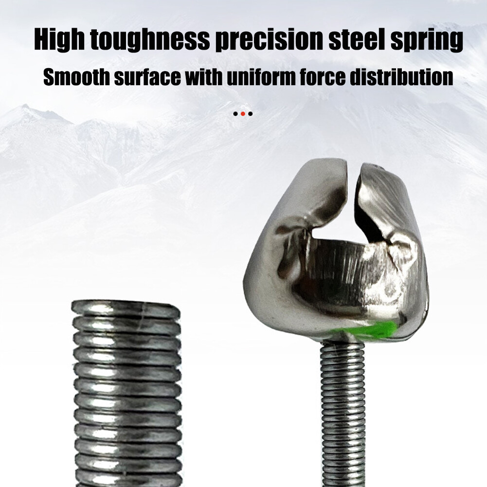 A# Fishing Rod Tip Clamp Fishing Bite Alarm Indicator Fishing Accessory ...