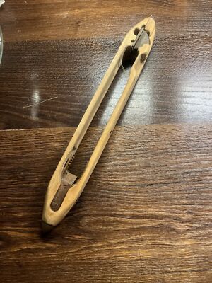 ‼️ Webstuhl Webschiffchen 🧶 Webschützen 43 GROSS Web Schiffchen Alt Antik RAR | eBay.de