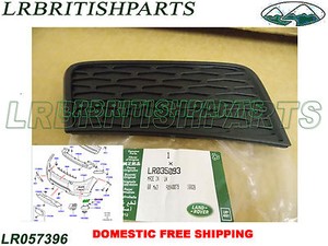 GENUINE LAND ROVER FOG LAMP UPPER BEZEL RANGE ROVER EVOQUE RH OEM NEW ...