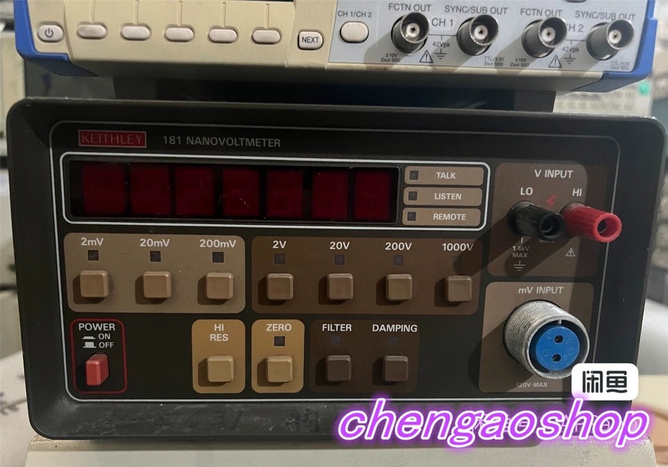1PC USED KEITHLEY 181 Nanovoltmeter | eBay