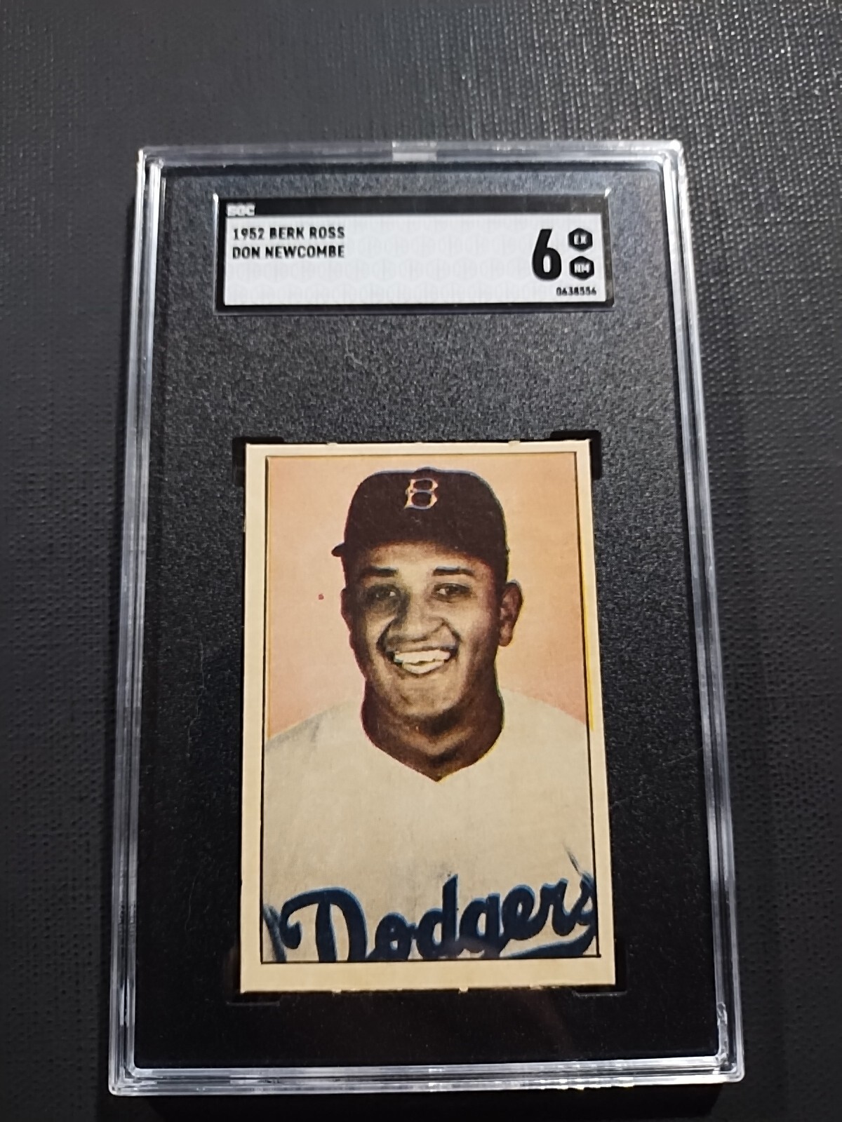 1952 Berk Ross Don Newcombe Brooklyn Dodgers ⚾⚾💥 SGC 6 EX | eBay
