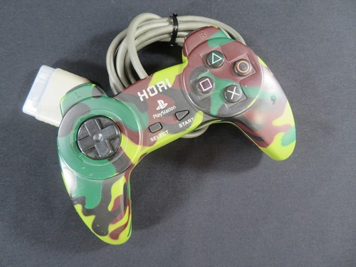PS1 PS2 ps pad camouflage controller HORI sony Japan playstation play ...