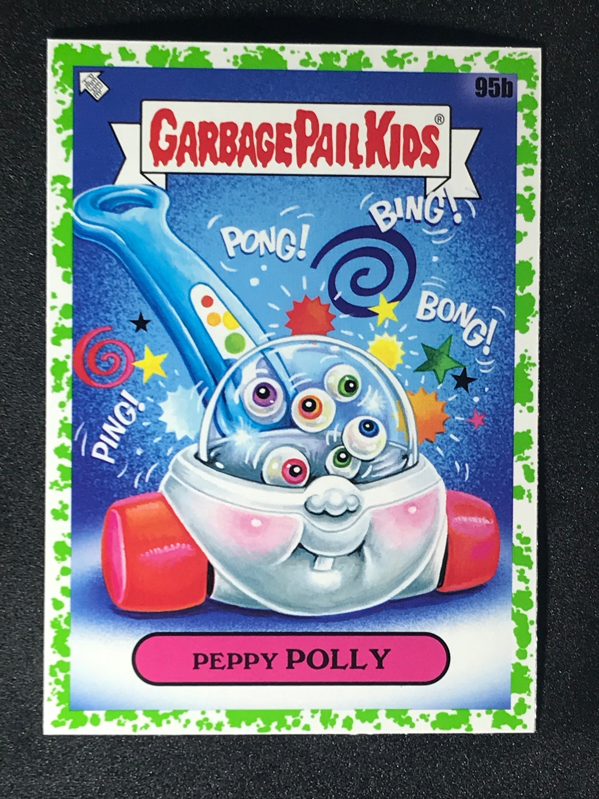 2024 Topps GPK Kids At Play Booger Green #95b PEPPY POLLY | eBay