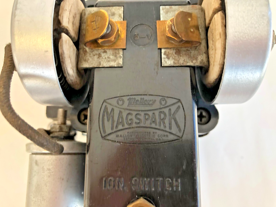 NOS MALLORY MAGSPARK TRANSFORMER 6V PLUS EXTRA PARTS ORIGINAL BOX ...