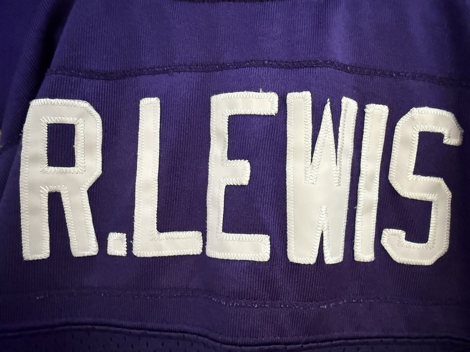 Reebok Premier Triple Stitched Ray Lewis Baltimore Ravens Jersey Mens ...