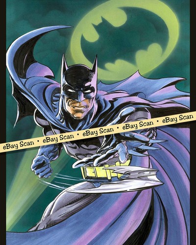 Rare! BATMAN Cartoon Color TV Photo DC COMICS | eBay