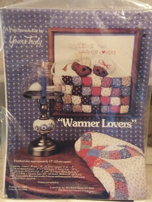 A Patchwork’s Kit Warmer Lovers by Yours Truly 13” Square | eBay