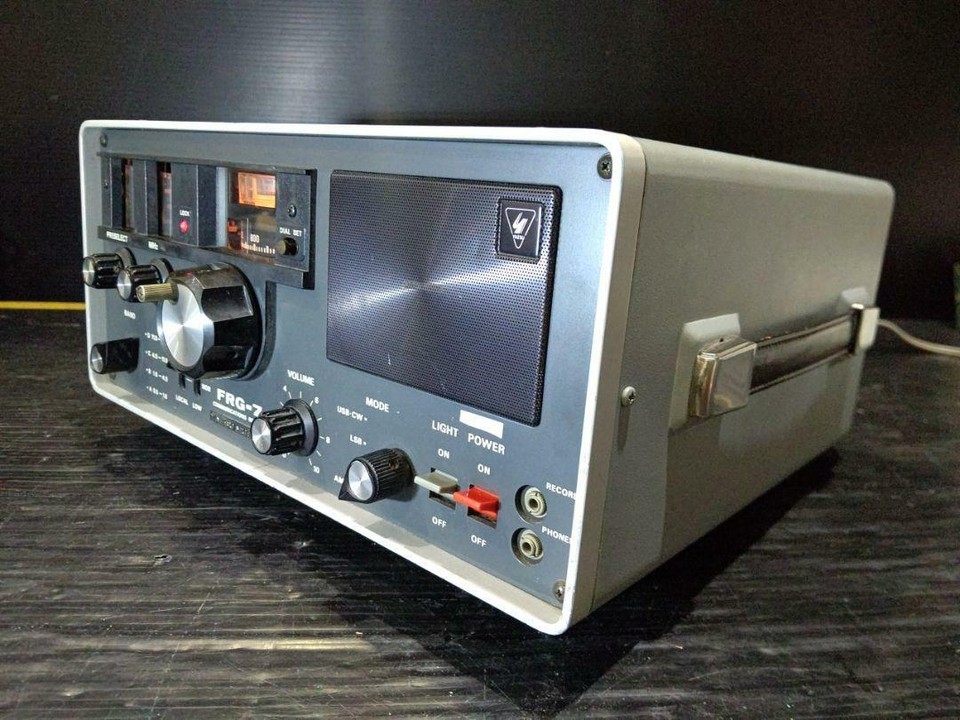 YAESU MUSEN FRG-7 BCL Shortwave Ham Radio Communications Receiver Japan ...