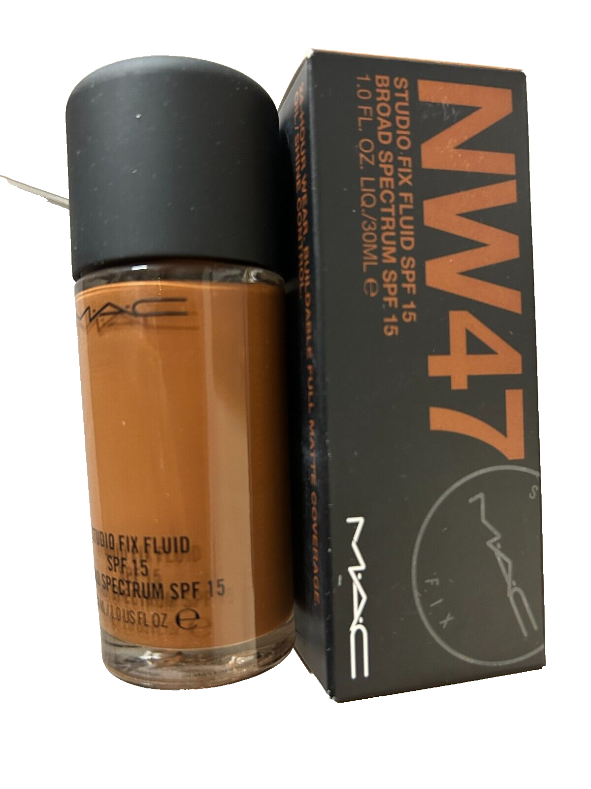 Mac Studio Fix Fluid NW47 Spf 15 NIB 1.0 oz | eBay