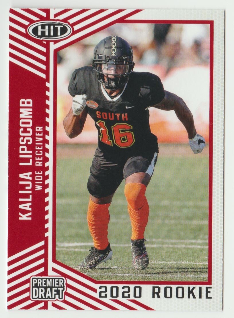 2020 Sage Hit Red Parallel #4 Kalija Lipscomb Vanderbilt Tennessee ...