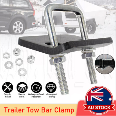 Anti Rattle Stabilizer Tightener Trailer Tow Bar Hitch Clamp Tongue ...