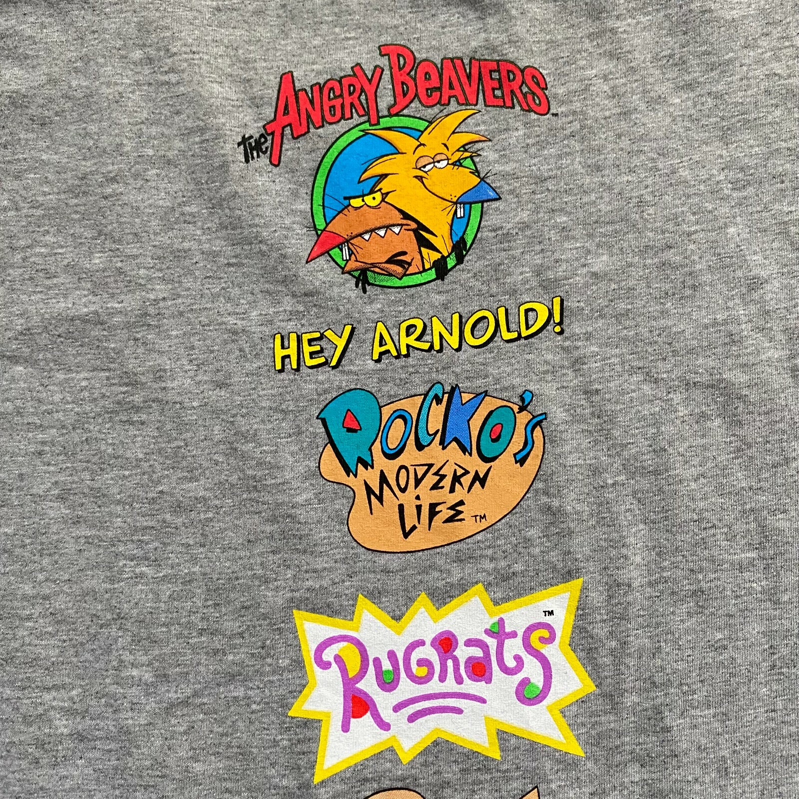 Nickelodeon S Angry Beavers Hey Arnold Rugrats Cat Do… - Gem