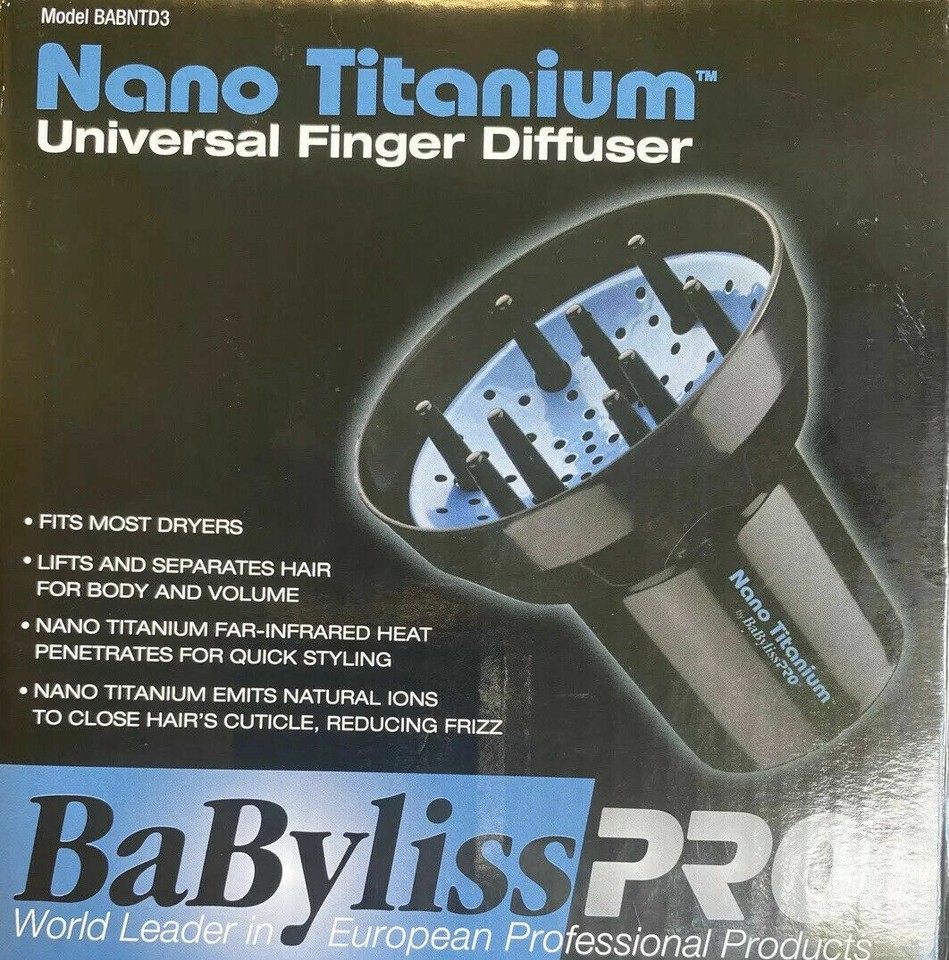 BaBylissPro Nano Titanium Universal Finger Diffuser BNTD3 | eBay