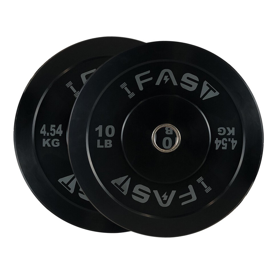 4Ft/5Ft/7.2Ft IFAST Olympic Barbell Bar Plates Solid Iron Fitness ...