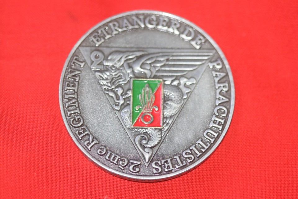 FRENCH FOREIGN LEGION 2ND REP 5TH COMPANY PARACHUTE REGIMENT CHALLENGE ...
