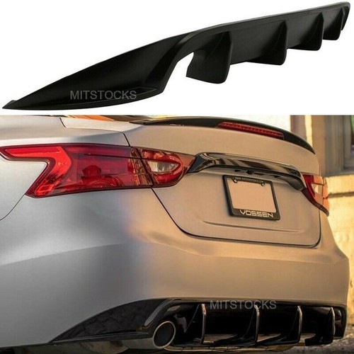 USED 90% NEW For 16-17 Nissan Maxima ADD-ON Rear Bumper Diffuser Body ...