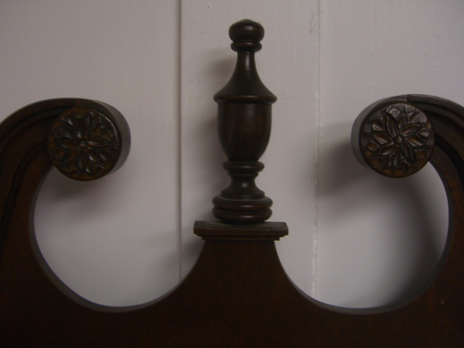 Vintage Mahogany Bevelled Mirror - Chippendale Style w/ fret work -Made ...