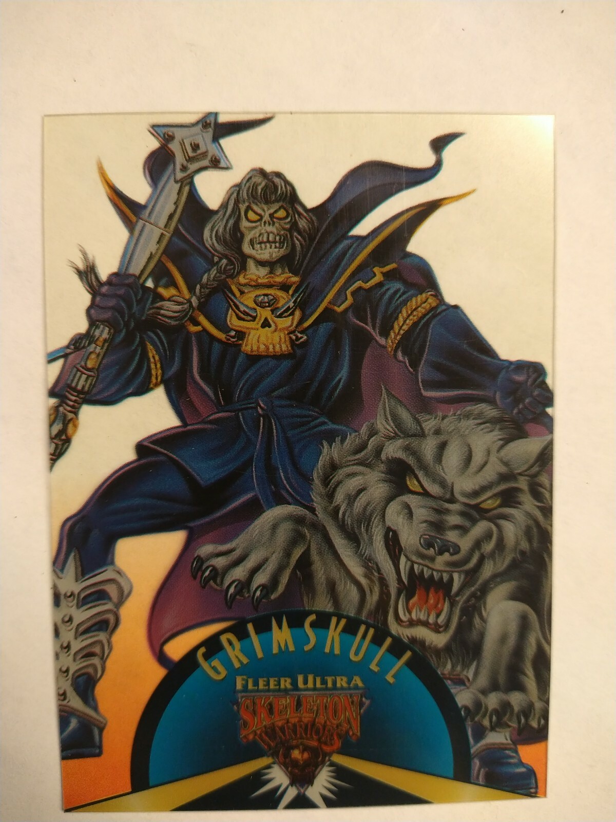 1995 Fleer Ultra Skeleton Warriors Gtimskull Suspended Animation #2 of ...