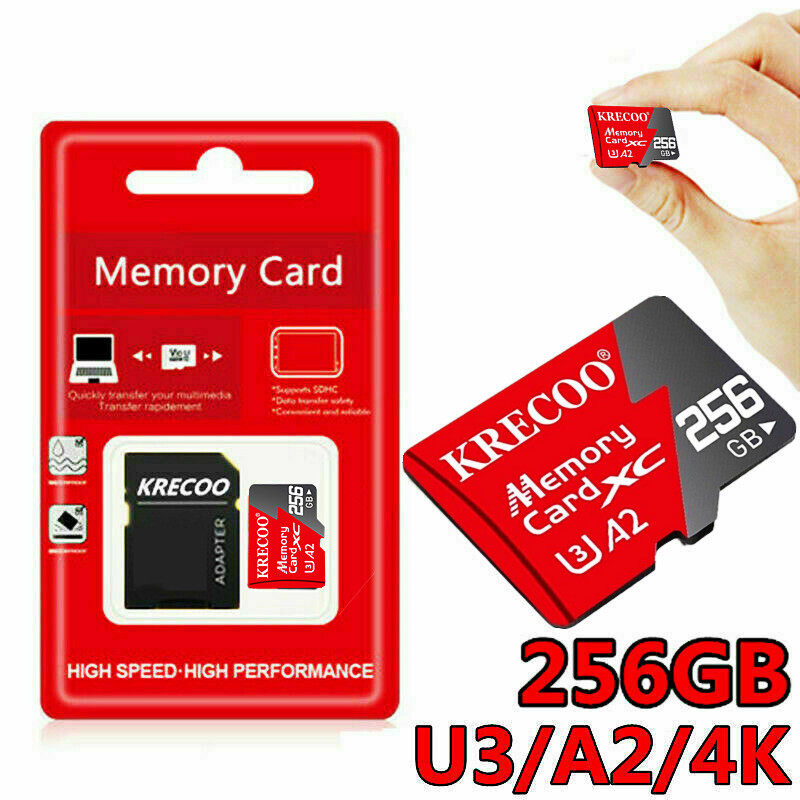 Mini Micro SD Card Memory Card 1/3/5pcs 256GB 1TB Class10 Fast Flash TF ...