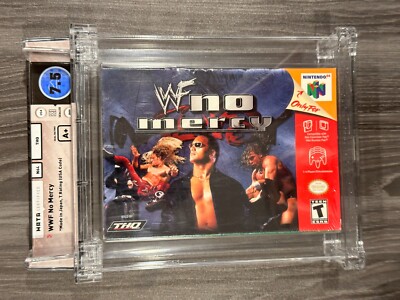 WWF No Mercy Nintendo 64 N64 New Sealed GRADED WATA 7.5 A+ | eBay