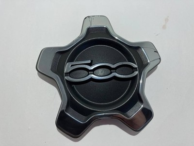 2016-2024 Fiat 500 500X Black / Chrome Center Cap 735624969 735624970 ...