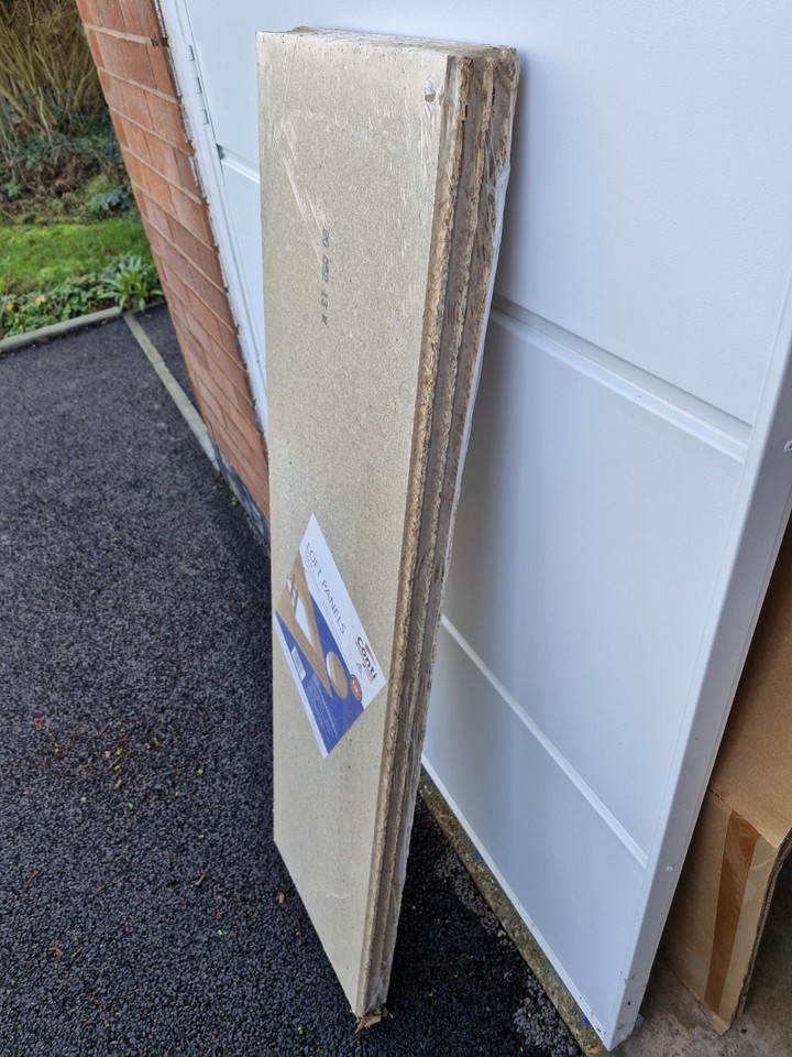Loft Attic Floor Boards Panels OSB3 T&G 1220x300x18mm Pack of 3 Heavy ...