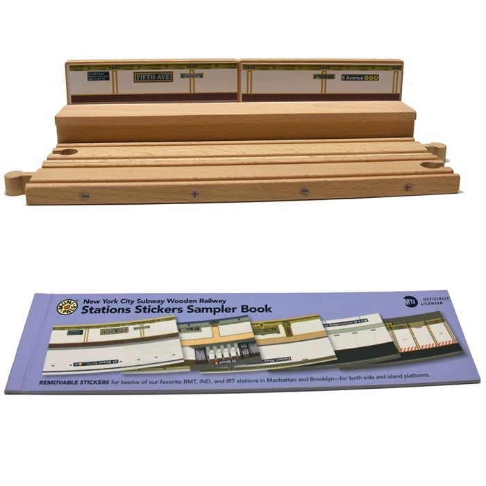 Munipals Wooden New York Subway Train Station Compatible | eBay