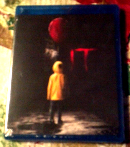It Movie Blu-Ray DVD New Sealed Stephen King Pennywise The Clown Scary ...